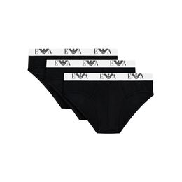 Emporio Armani 3er Pack Brief in Schwarz | Gr.: L