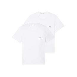 Emporio Armani 2er Pack T-Shirt in Wei&szlig; | Gr.: S