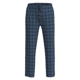 Tom Tailor Pyjamahose Denver in blau-mittel-Karo | Gr.: XXL