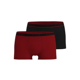 Tom Tailor Hip Pants 2Er Pack Kentucky in rot-dunkel-uni | Gr.: L