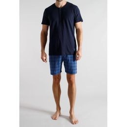 Tom Tailor Shorty Denver in blau-mittel-Karo | Gr.: 50