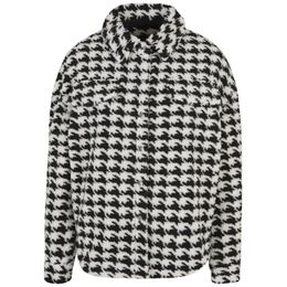 Urban Classics Light Jackets - Coat in blackhoundstooth | Gr.: S