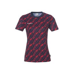 Uhlsport Trainings-T-Shirt Progressive 28 Women in marine/rot | Gr.: XL