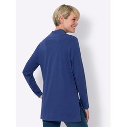 Sieh an! Longshirt in royalblau | Gr.: 40