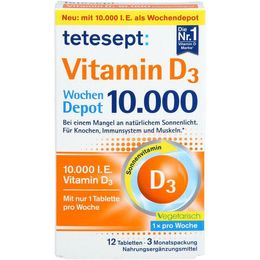 Tetesept Vitamin D3 10.000 Filmtabletten 12 St