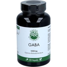 Heilpflanzenwohl GmbH Green Naturals Gaba 1500 mg vegan Kapseln 120 St