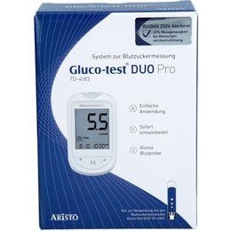 Aristo Gluco Test Duo Pro Set Blutzuckermessger&auml;t mmol/l 1 St