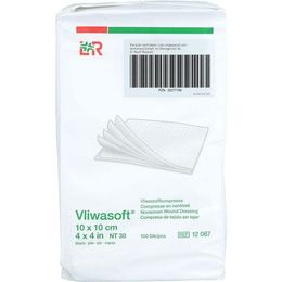Avitamed Vliwasoft Vlieskompressen unsteril 10x10 cm 6l. 100 St