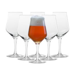 Bierglas ST&Ouml;LZLE "Biergl&auml;ser Craft Beer 0,3 l 6er Set transparent", bunt (transparent), Glas, Trinkgef&auml;&szlig;e