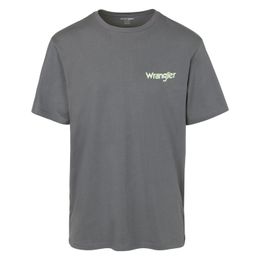 Wrangler T-Shirt Graphic Tee grau Herren S