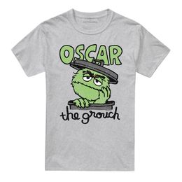 Sesamstra&szlig;e Sesamstra&szlig;e Oscar T-Shirt grau in 3XL SST118-UKAT-02