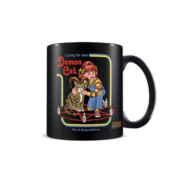 Steven Rhodes Demon Cat Tasse schwarz MGB26203