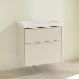 Villeroy & Boch Villeroy & Boch Subway 3.0 Schrank mit Waschtisch, 2 Ausz&uuml;ge, 4A7068R1+C57602VN,