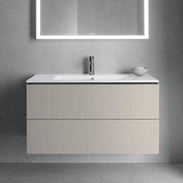 Duravit L-Cube Waschtischunterschrank, 2 Ausz&uuml;ge, LC624209191,