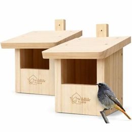 WILDLIFE HOME Nistkasten f&uuml;r Rotschw&auml;nzchen | 2er Set