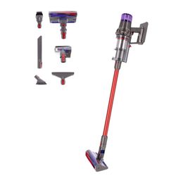 Dyson V11 Fluffy 2-in-1-Stabstaubsauger, Nickel/Rot