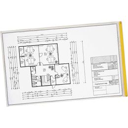 EICHNER Planschutztasche, VE 10 Stk, Format DIN A3, transparent, ab 2 VE