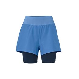 Tchibo - 2-in-1-Laufshorts - Damen - Gr. 40 - dunkelblau