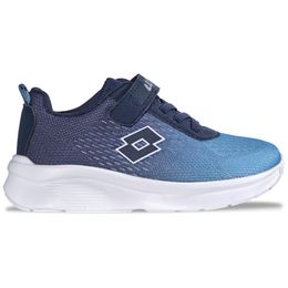 Sneaker Lotto, Damen, Gr. 33, navy, midblau, Mesh, Synthetik, Schuhe Sneaker, - extra leicht & bequem
