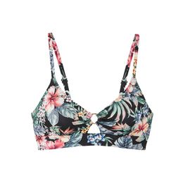 Lascana Bikini Top female Black size 42