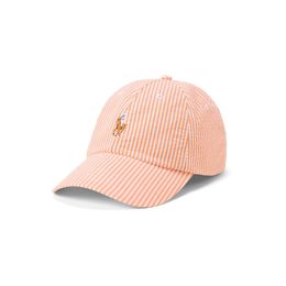 Polo Ralph Lauren Cap Damen Gr&ouml;&szlig;e 55/60 pfirsich / wei&szlig;