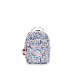 Kipling Rucksack 'Seoul S' Damen Gr&ouml;&szlig;e One Size blau / lila / rosa / offwhite