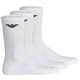 Emporio Armani Socken Herren Gr&ouml;&szlig;e 39/46 schwarz / wei&szlig;