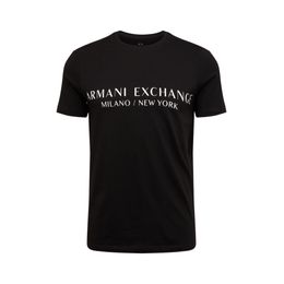 Armani Exchange T-Shirt '8NZT72' Herren Gr&ouml;&szlig;e XXL schwarz / wei&szlig;