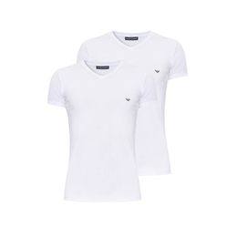 Emporio Armani T-Shirt Herren Gr&ouml;&szlig;e M dunkelblau / wei&szlig;
