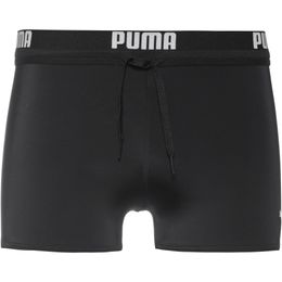 Puma Sportbadeshorts Herren Gr&ouml;&szlig;e M schwarz / wei&szlig;