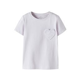 name it T-Shirt 'NMFDEAS' M&auml;dchen Gr&ouml;&szlig;e 104 flieder