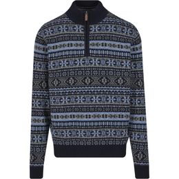 Fynch-Hatton Pullover Herren Gr&ouml;&szlig;e S navy / saphir / grau