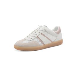 Tamaris Sneaker Damen Gr&ouml;&szlig;e 40 hellbeige / ros&eacute; / wei&szlig; Sommerschuhe