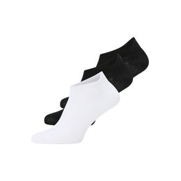 Urban Classics Socken 'Peace Fancy Edge No Show' Damen Gr&ouml;&szlig;e 39/42 schwarz / wei&szlig;