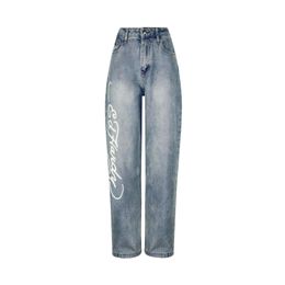 Ed Hardy Jeans Damen Gr&ouml;&szlig;e 26 blau / hellblau / wei&szlig;