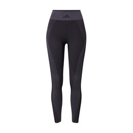 adidas Performance Sporthose Damen Gr&ouml;&szlig;e XL grau / schwarz