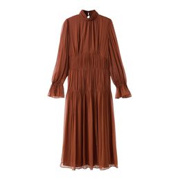 Mango Dress 'Sienna' female size 36 Chestnut brown