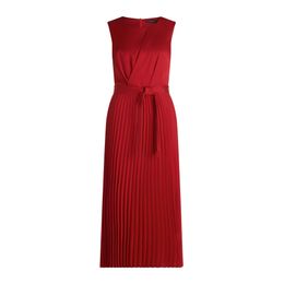 Vera Mont Kleid Damen Gr&ouml;&szlig;e 38 rot Winterkleid