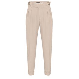 Antioch Bundfaltenhose Herren Gr&ouml;&szlig;e 54 hellbeige