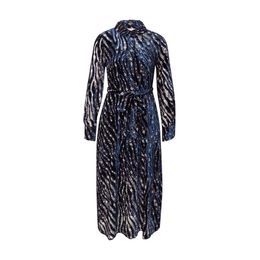 Derhy Kleid 'DAENERYS ROBE' Damen Gr&ouml;&szlig;e 42 blau / gelb / schwarz / wei&szlig; Winterkleid