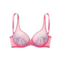 Lascana BH Damen Gr&ouml;&szlig;e 75 himmelblau / hellgrau / altrosa