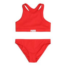 Puma Bikini M&auml;dchen Gr&ouml;&szlig;e 116 rot / wei&szlig;