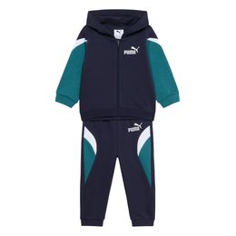 Puma Jogginganzug 'MINICATS ESS' Jungen Gr&ouml;&szlig;e 56 navy / wei&szlig;
