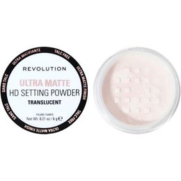 Revolution Setting Puder Ultra Velvet HD Matte Loose Talc Free Translucent