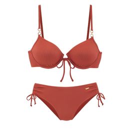 Buffalo Bikini Damen Gr&ouml;&szlig;e S/M rostrot