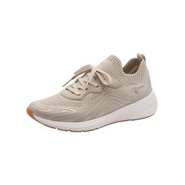 Tamaris Sneaker Damen Gr&ouml;&szlig;e 40 dunkelbeige Sommerschuhe