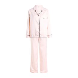 Bluebella Pyjama Damen Gr&ouml;&szlig;e XL dunkelblau / rosa Winterkleid