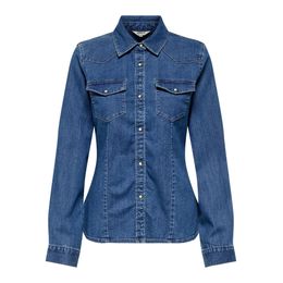 Only Bluse 'ONLSasia' Damen Gr&ouml;&szlig;e XS blue denim