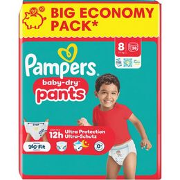 Pampers Baby Pants Baby Dry Gr. 8 XL (17+ kg) Big Pack