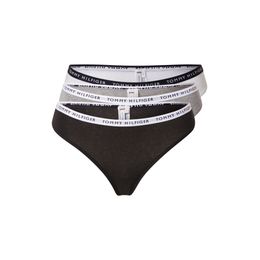 Tommy Hilfiger Underwear String Damen Gr&ouml;&szlig;e L graumeliert / schwarz / wei&szlig;